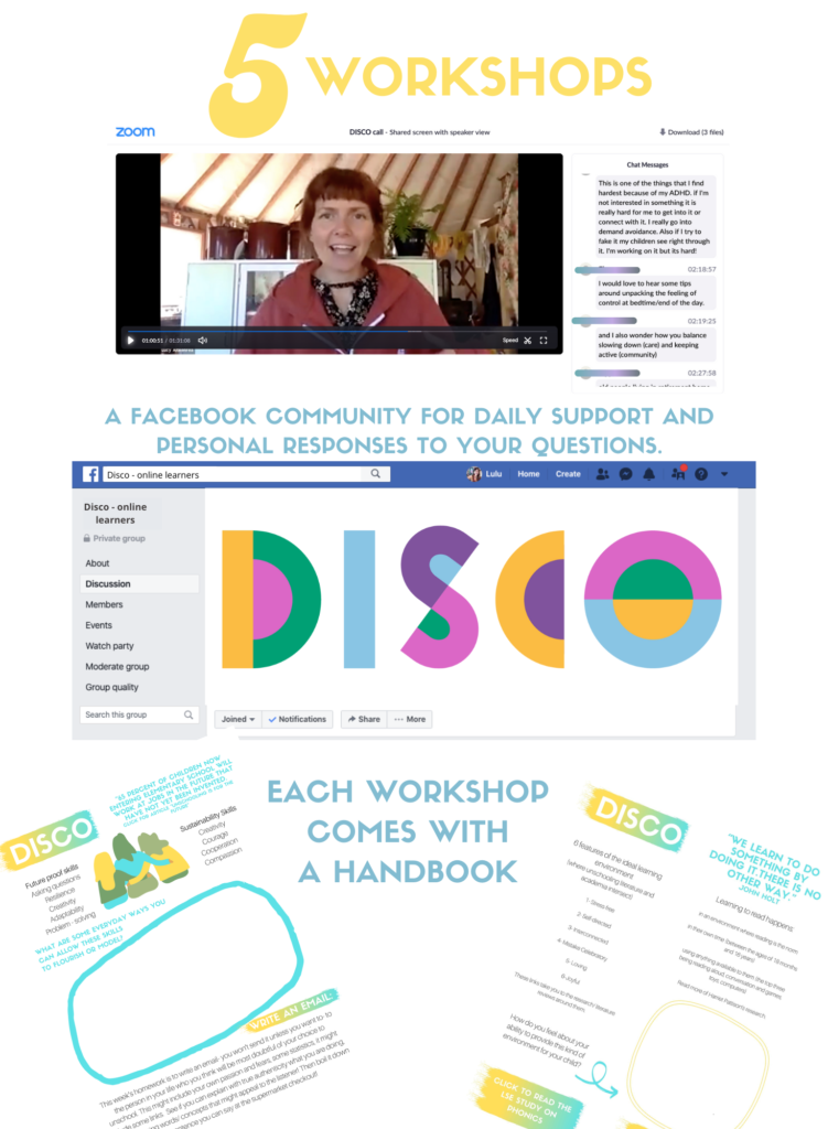 DISCO – the unschooling course